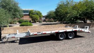 Flatbed Gooseneck & Deckover Trailers - Fleming Trailers
