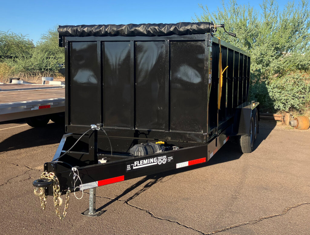 14' Dump Trailer - Fleming Trailers
